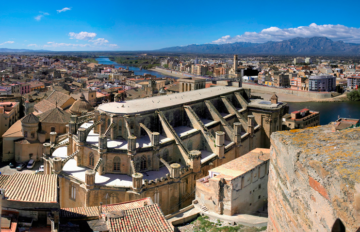 Cubierta de la Capilla del Santo Cristo Catedral de Tortosa